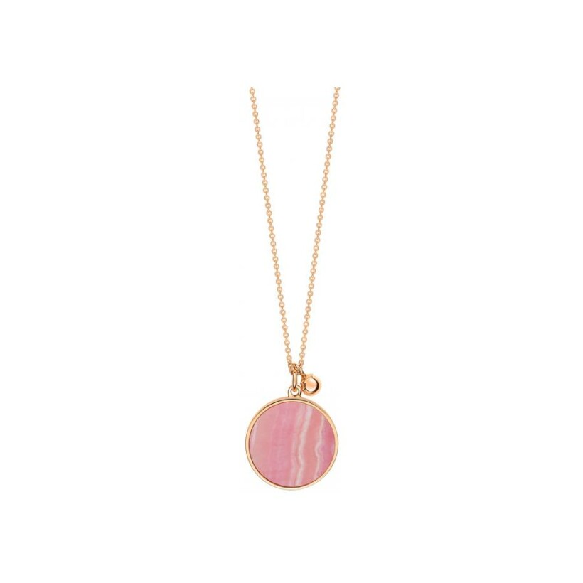 Achat Collier GINETTE NY EVER En Or Rose Et Onyx