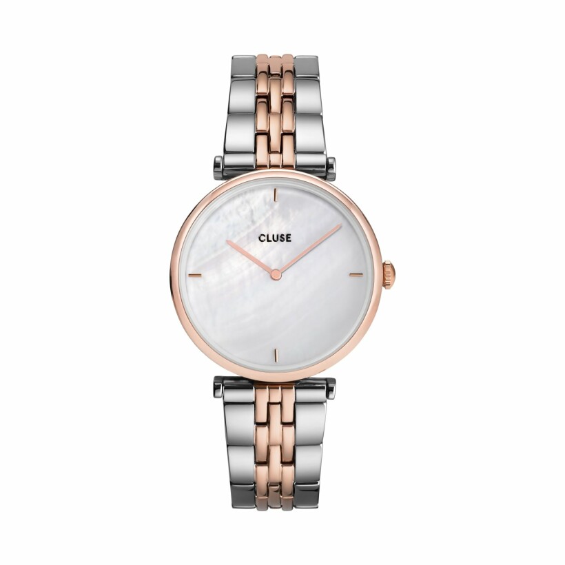 Achat Montre Cluse Triomphe Mesh Rose Gold Black/Black/Rose Gold