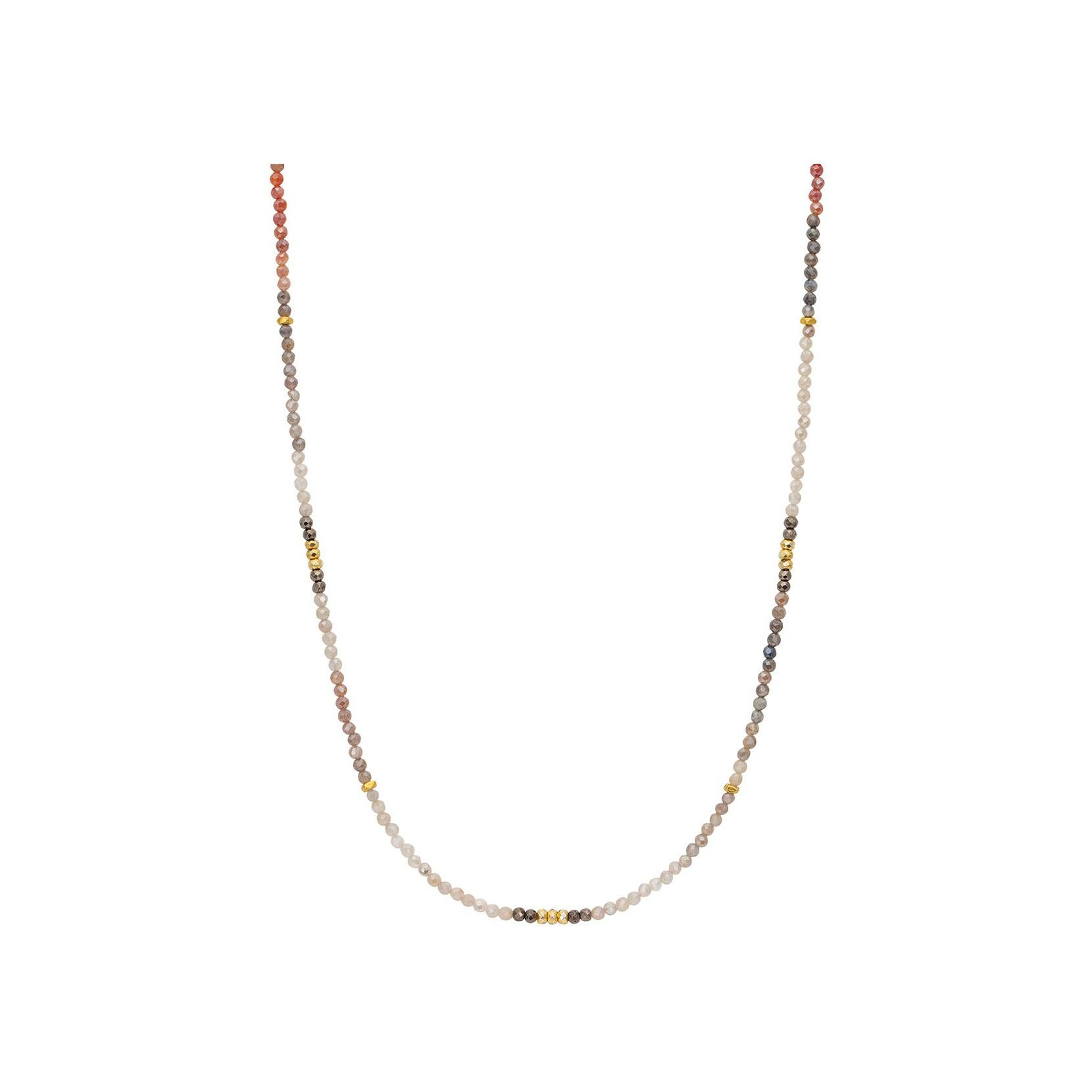 Achat Collier Une A Une Mer & Ocean en laiton, pierres de lune et pyrite