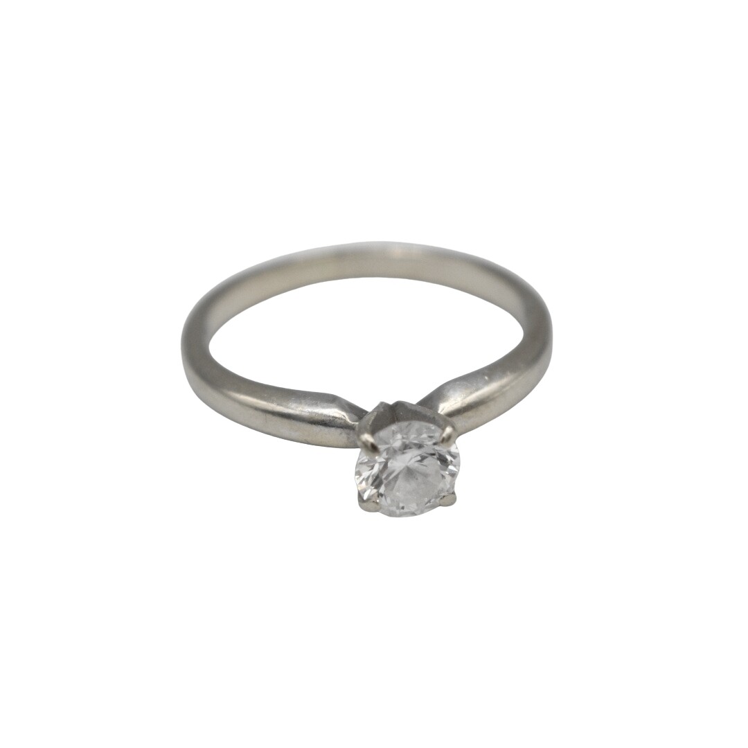 Achat Solitaire Diamant Or blanc 18k d'occasion