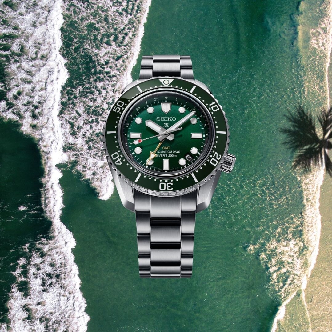 Achat Montre Seiko Prospex 'Vert Marin' GMT - SPB381J1